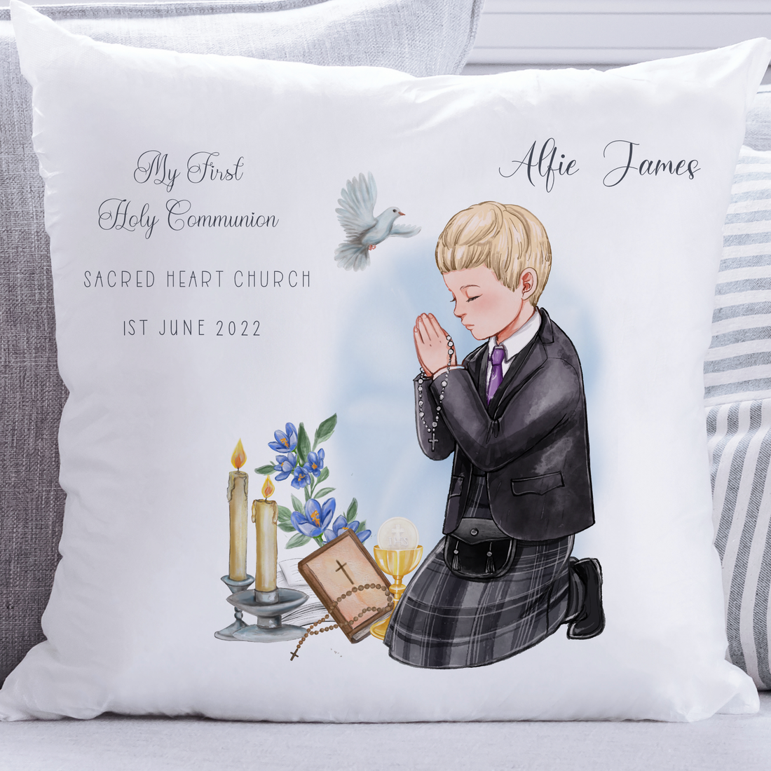 Holy Communion Boy In A Kilt – JLS Design Store